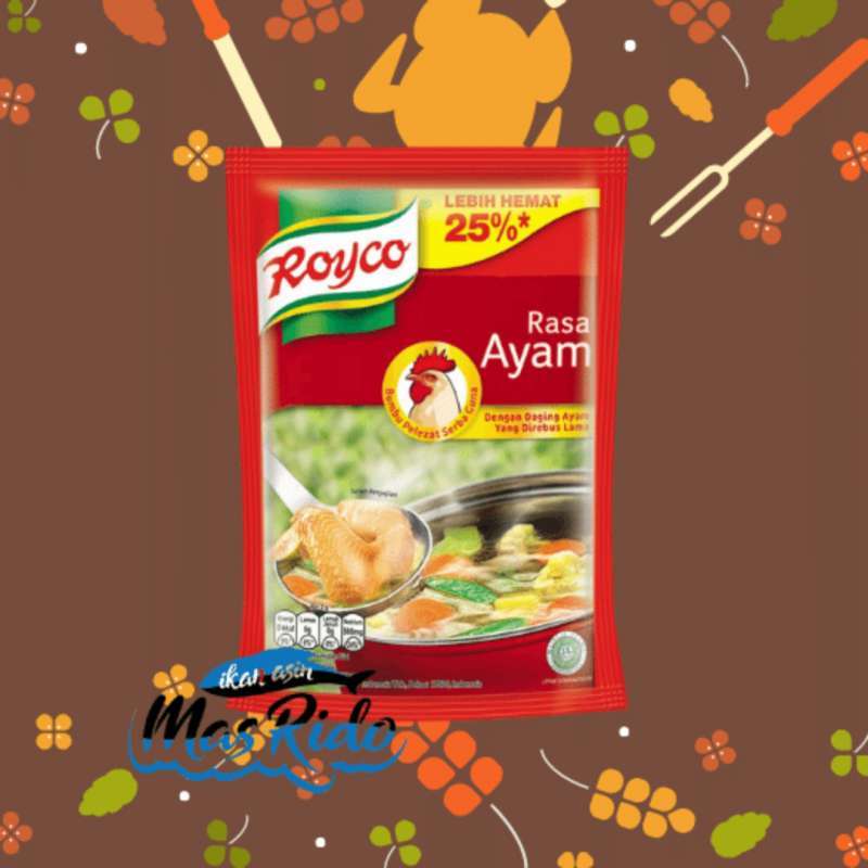 Jual Ikan Asin Mas Rido Royco Bumbu Kaldu Ayam Instan Penyedap Rasa ...