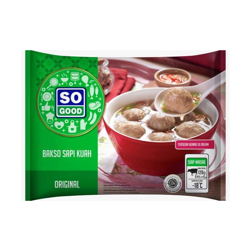 Jual Bakso Sapi Kuah So Good 120 gr di Seller TaniHub Store - Indonesia ...