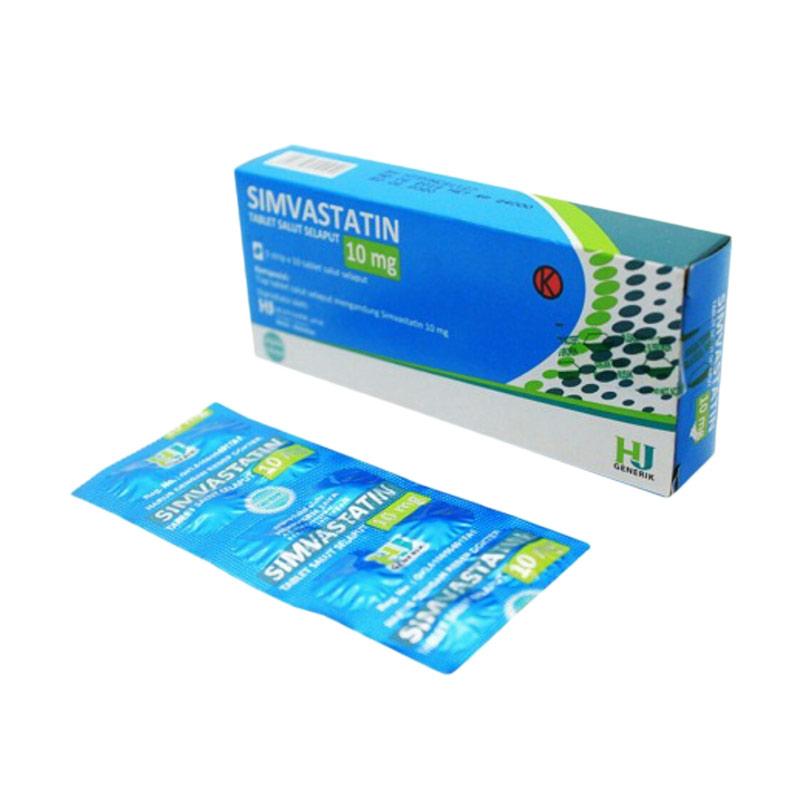 Promo Dexa Simvastatin Obat [10 Mg/ 1 Box Isi 5 Strip/ 50 Tablet ...