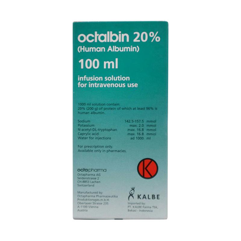 Jual Albumin Octalbin 25% Human Albumin Obat Resep Dokter Di Seller ...