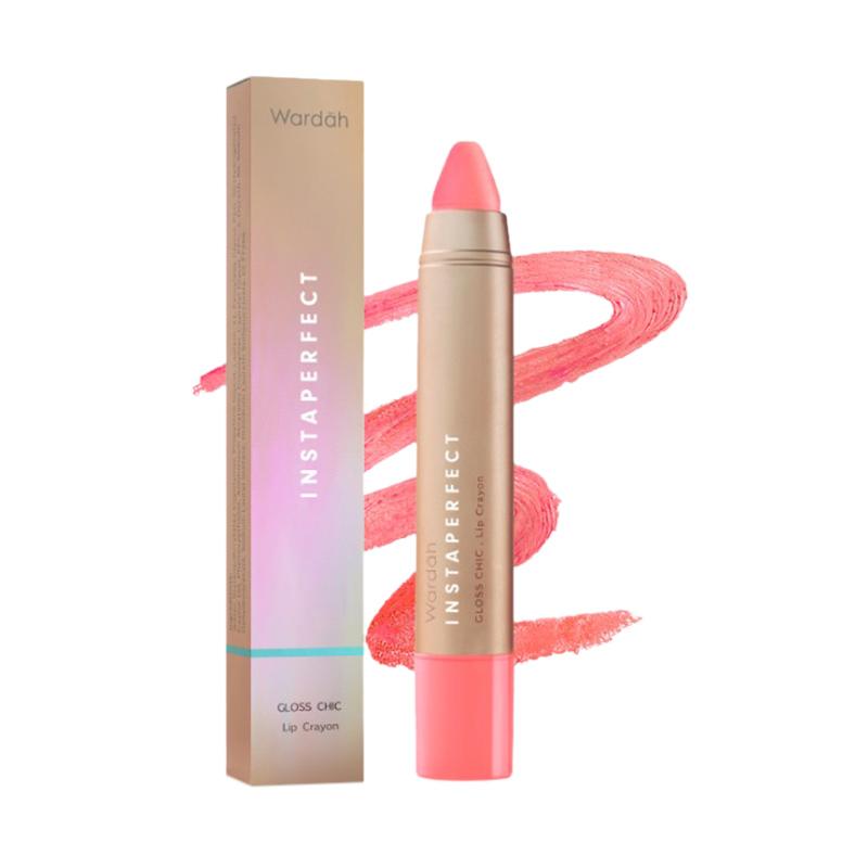 Jual Wardah Instaperfect Gloss Chic Lip Crayon - 02 Clue Online Maret ...