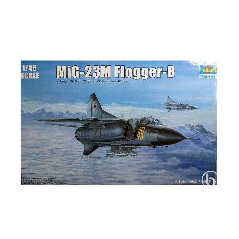 Promo Trumpeter 02853 MiG-23M Flogger-B Model Kit [1:48] Diskon 36% di ...