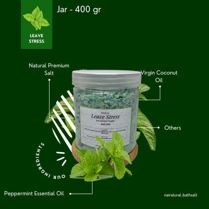 Jual Bath Salt / Garam Mandi / Garam Spa / Garam Rendam - Leave Stress ...