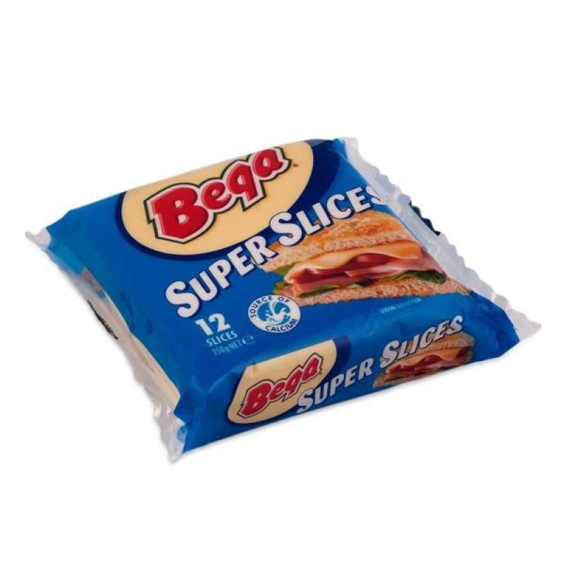 Promo BEGA Super Slice 12 - Keju Lembaran Isi 12 Diskon 20% di Seller ...