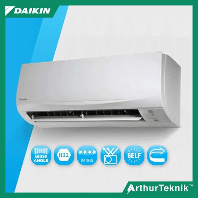 Jual AC SPLIT DAIKIN FTC 25NV14 (New Thailand) 1 PK Standard UNIT ONLY ...