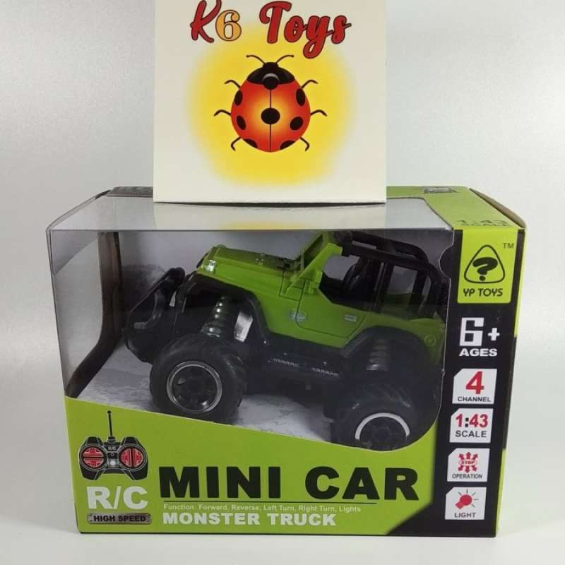 Promo Mobil RC Mini Jeep warna Hijau - MULTY COLOUR Diskon 9% di Seller ...