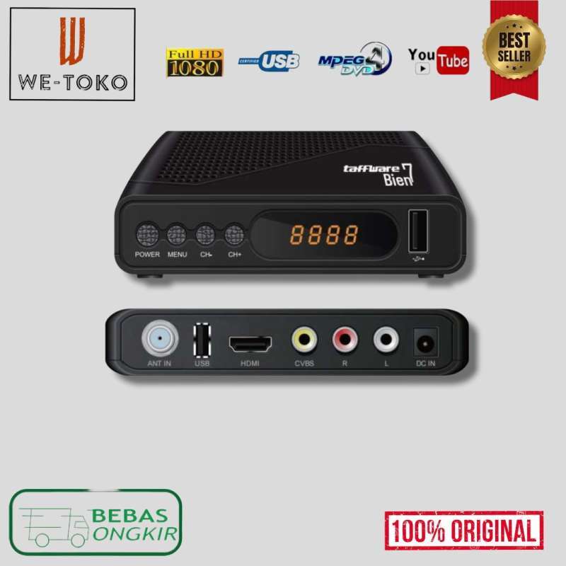 Jual Set Top Box Taffware Bien7 Digital Satellite Tv Box Receiver Dvb ...
