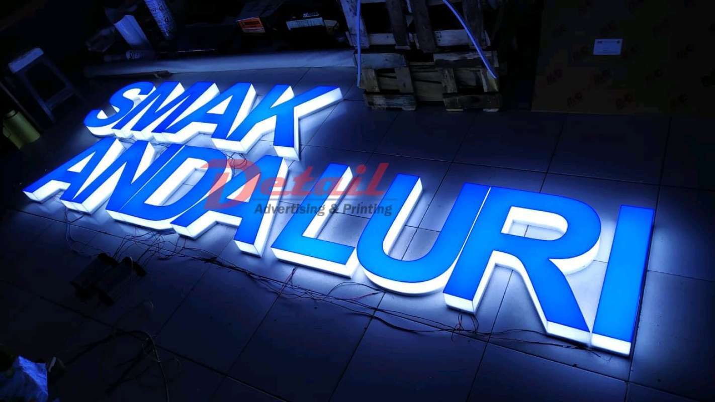 Jual Huruf Timbul Akrilik (Acrylic) + Letter Timbul Akrilik + Huruf 3D ...
