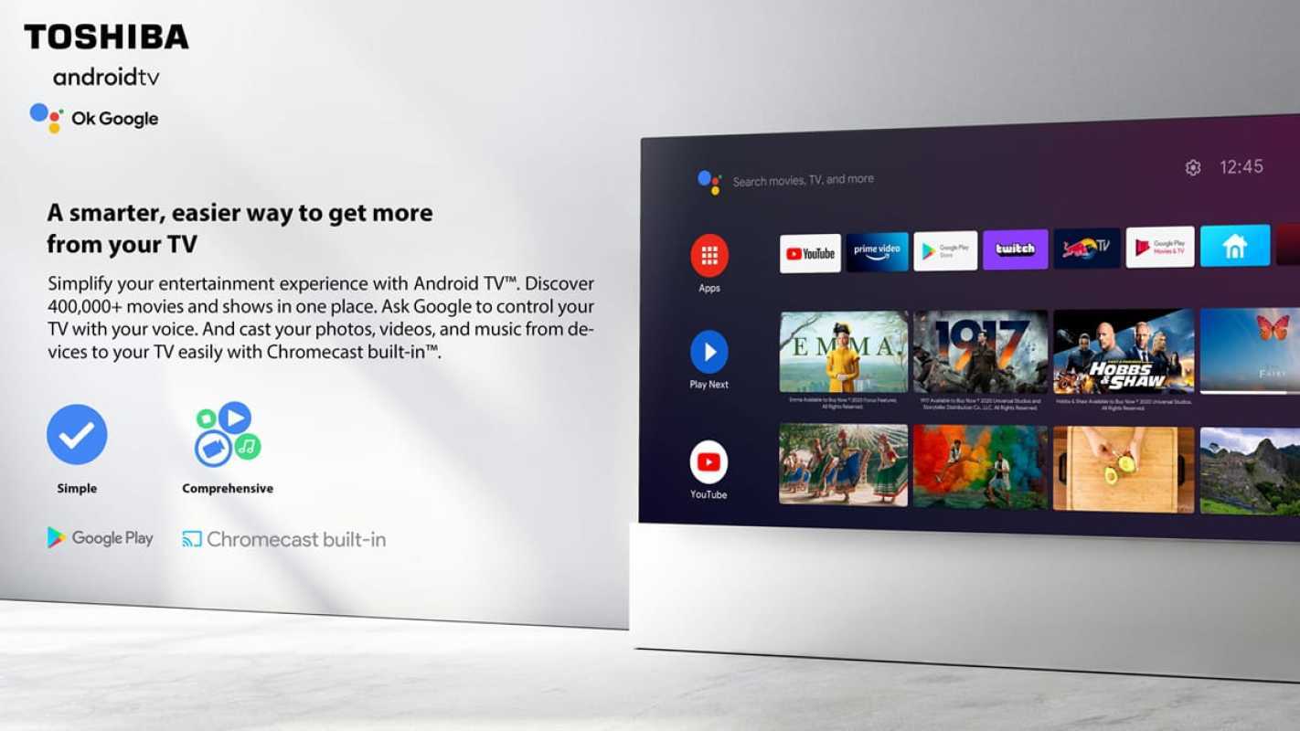 Jual Toshiba 50c350kp 50 Inch Uhd 4k Hdr Smart Android Led Tv 50c350 Di Seller Cv.starlyn - Cv ...