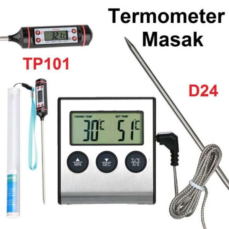 Jual TP101 Digital Termometer Masak Suhu Air Masakan Obat Dapur ...