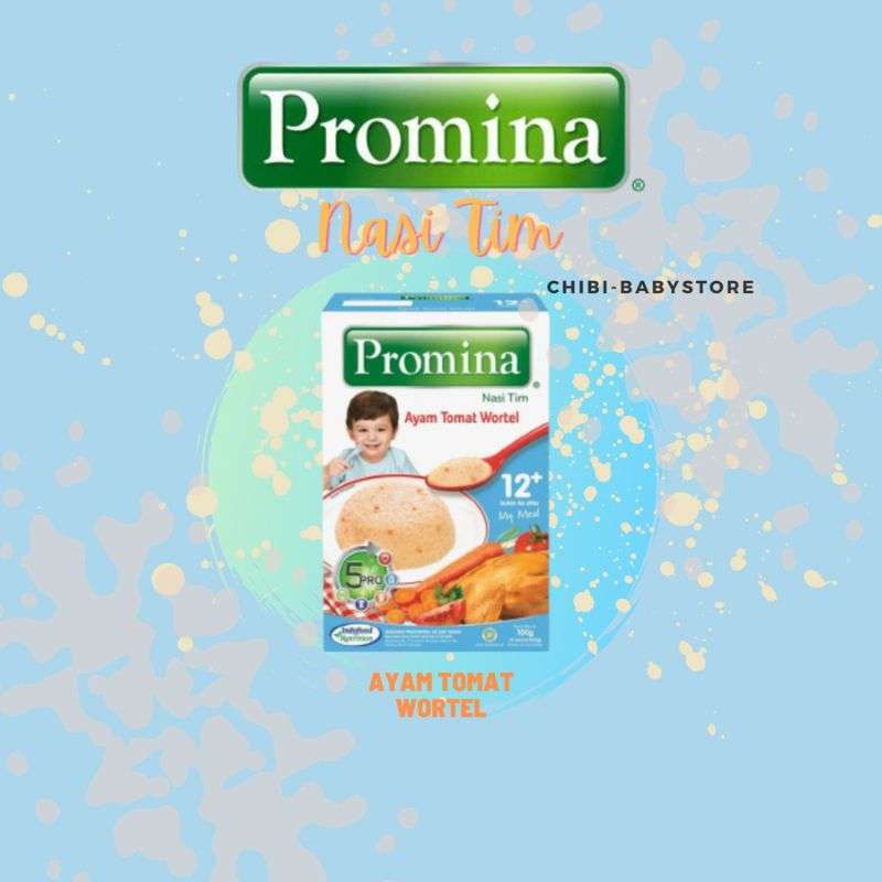 Jual Promina Nasi Tim 12+ Ayam Kampung Tomat Wortel PRO Baby Rice ...