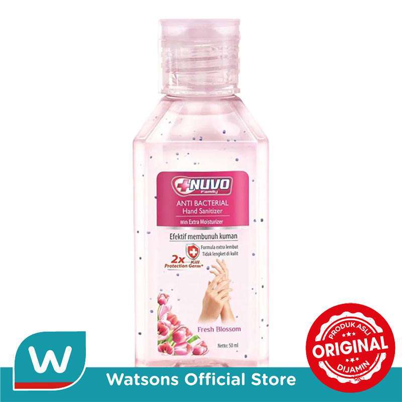 Jual Nuvo Hand Sanitizer Merah Botol 50ml Di Seller Watsons Official ...