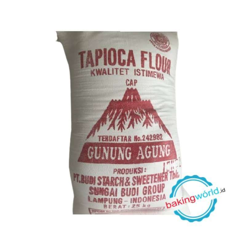 Jual Tepung Tapioka Cap Gunung Kemasan 25 Kg Di Seller Bakingworld ...