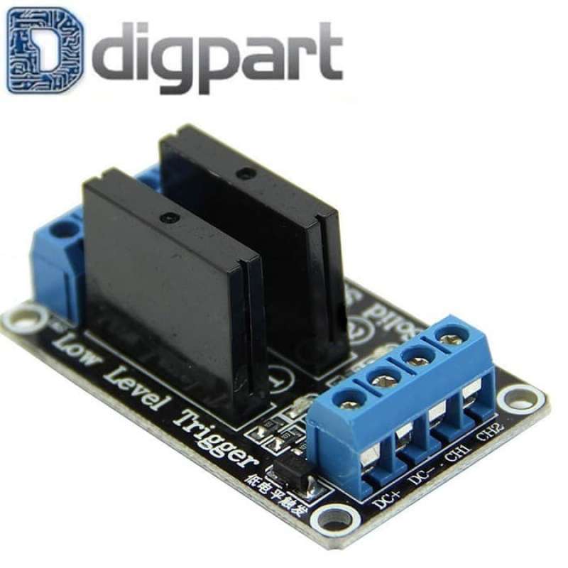 Jual Relay High Level Solid State 5v Dc 2 Channel Ssr Untuk Arduino Di ...