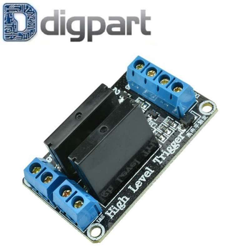 Jual Relay High Level Solid State 5v Dc 2 Channel Ssr Untuk Arduino Di ...