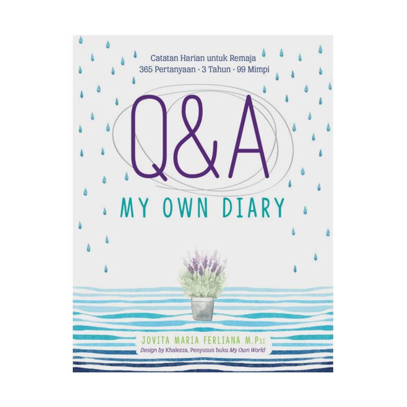 Jual Milestone Q AND A MY OWN DIARY hc Catatan Harian untuk Remaja By Jovita Maria Ferliana M ...