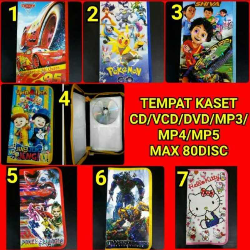 Promo Winner Tempat Penyimpanan Tas Kaset Dvd Cd Disc Storage Bag 80 ...
