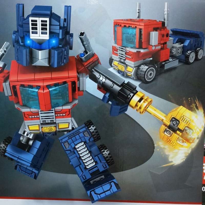 Jual Lego Transformer Optimus Prime Transformers - Multicolor di Seller ...