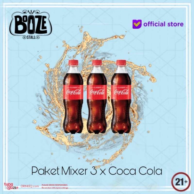 Jual Paket MIXER Coca-Cola 3 botol di Seller Booze Stall Official Store ...