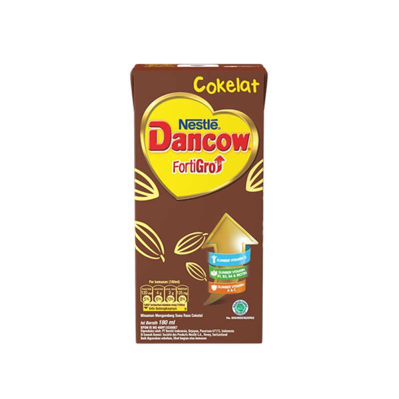 Jual DANCOW UHT FORTIGRO COKLAT 180 ML di Seller Hypermart Tanjung ...