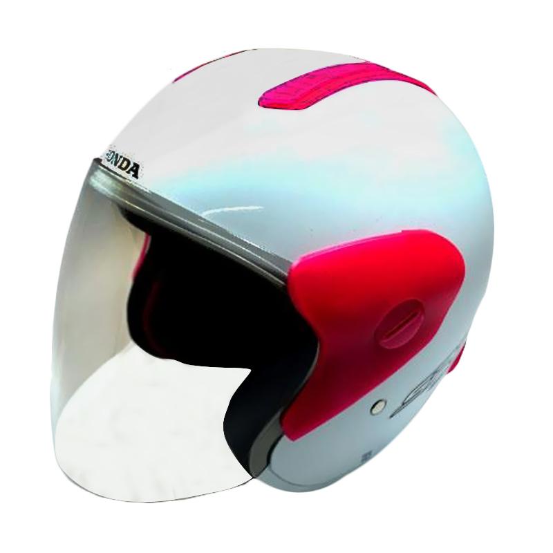 Jual Honda Spacy Helm Half Face - L White di Seller INTI MOTOR - Tugu ...