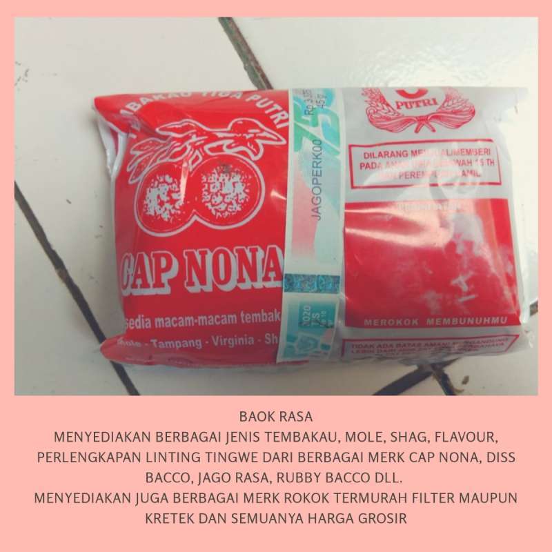 Jual MOLE CAP NONA 3 PUTERI MERAH PUTIH 1 PACK ISI 10 PCS di Seller ...