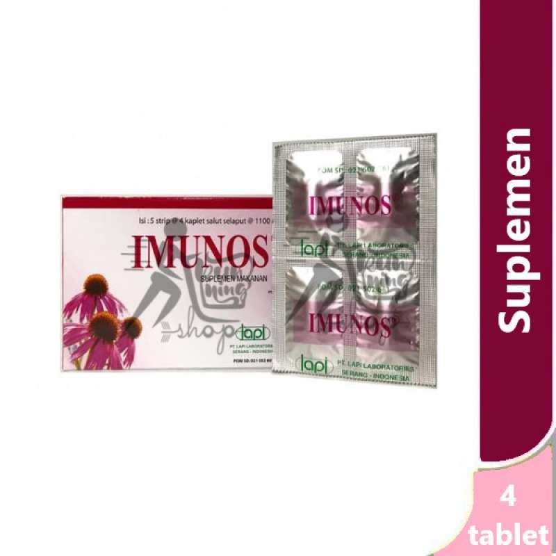 Jual Imunos Tablet @ 4 tablet - suplemen daya tahan tubuh di Seller ...