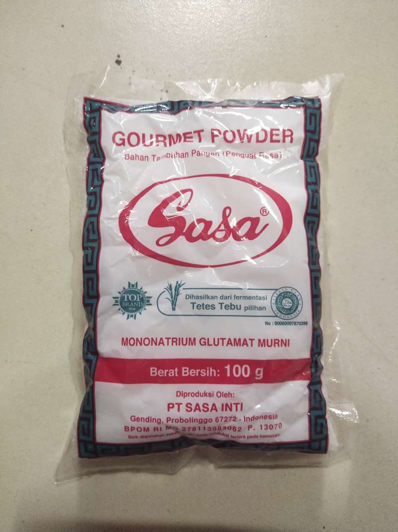 Jual Sasa Msg 100 Gram (1 Pak Isi 10 Pcs) Di Seller Je&je Mart ...