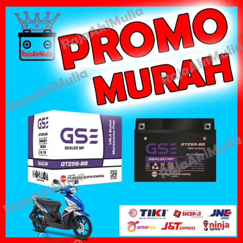 Jual AKI MOTOR HONDA REVO+NEW REVO 110 GTZ5S GS E AKI KERING MF di Seller Raja aki mulia - Batu ...