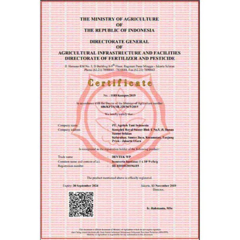 Jual Bevtek - Beauveria Bassiana Pestisida Organik Efektif Melindungi ...