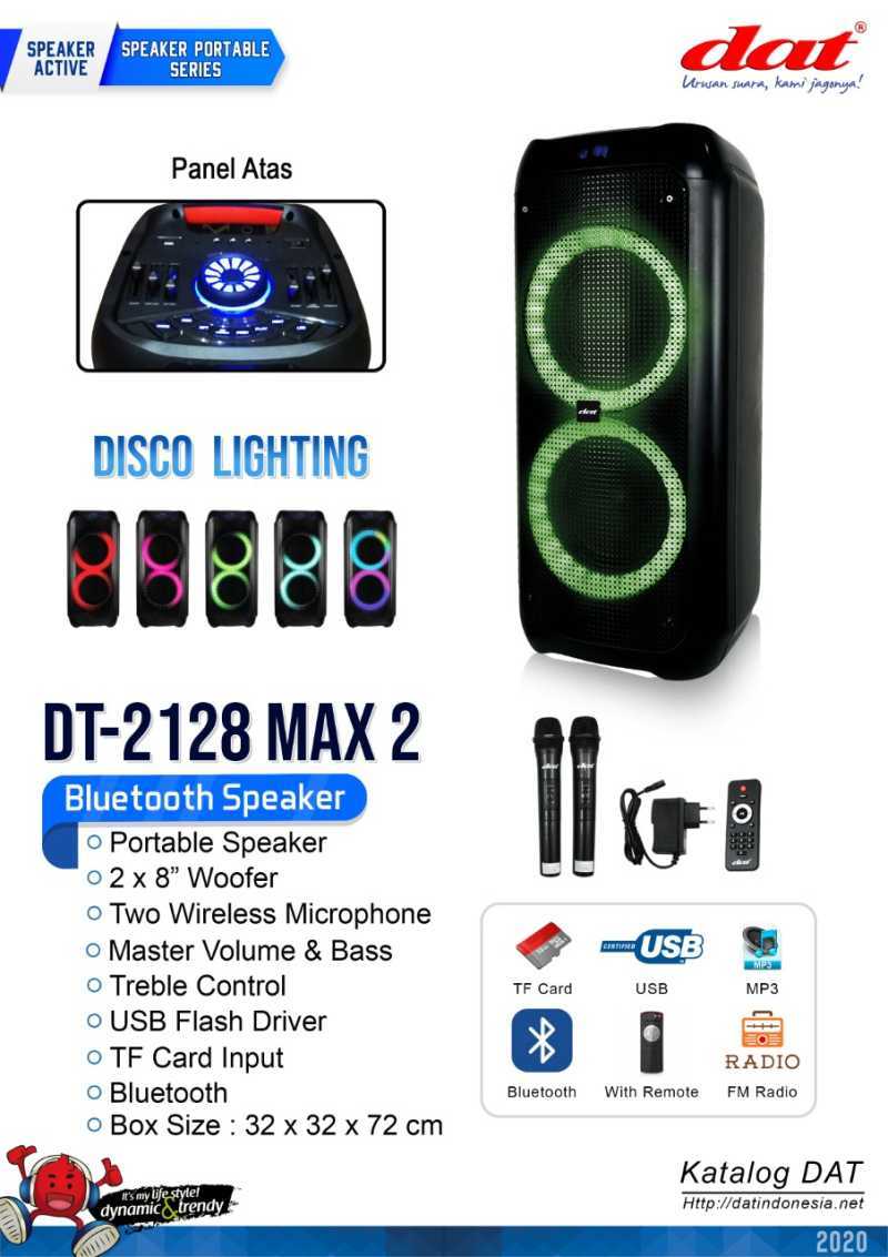 Daftar Harga Speaker Portable Dat 8 In 🔥 Original & Spesifikasi Lengkap ...