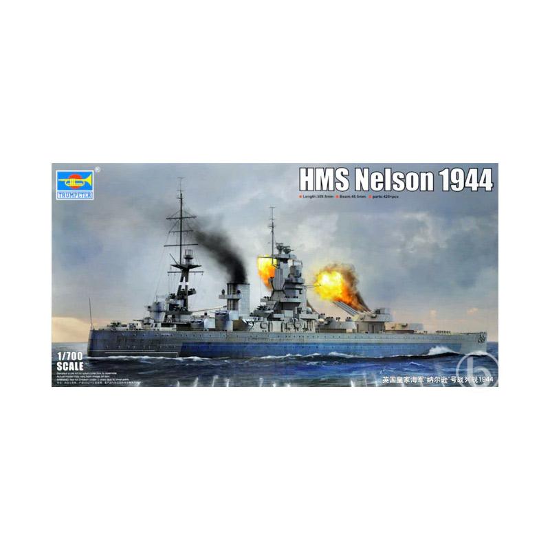 Jual Trumpeter 06717 HMS Nelson 1944 Model Kit [1:700] di Seller Toybox ...