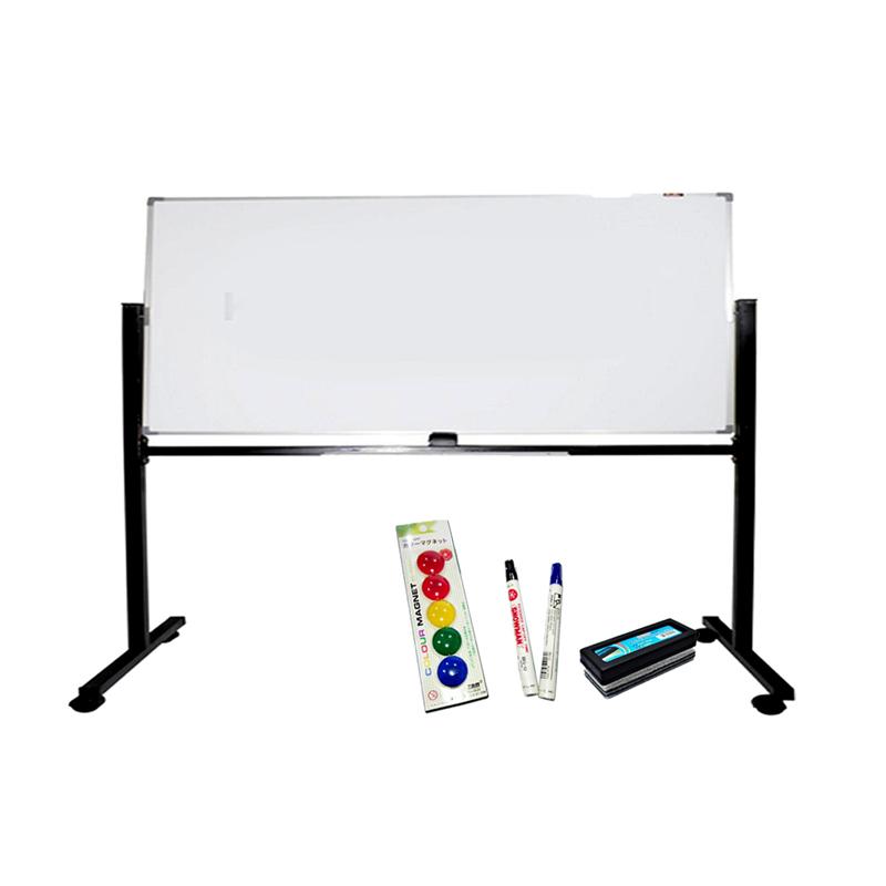 Jual Keiko Single Face Magnetic Stand Whiteboard [60 x 12] di Seller ...
