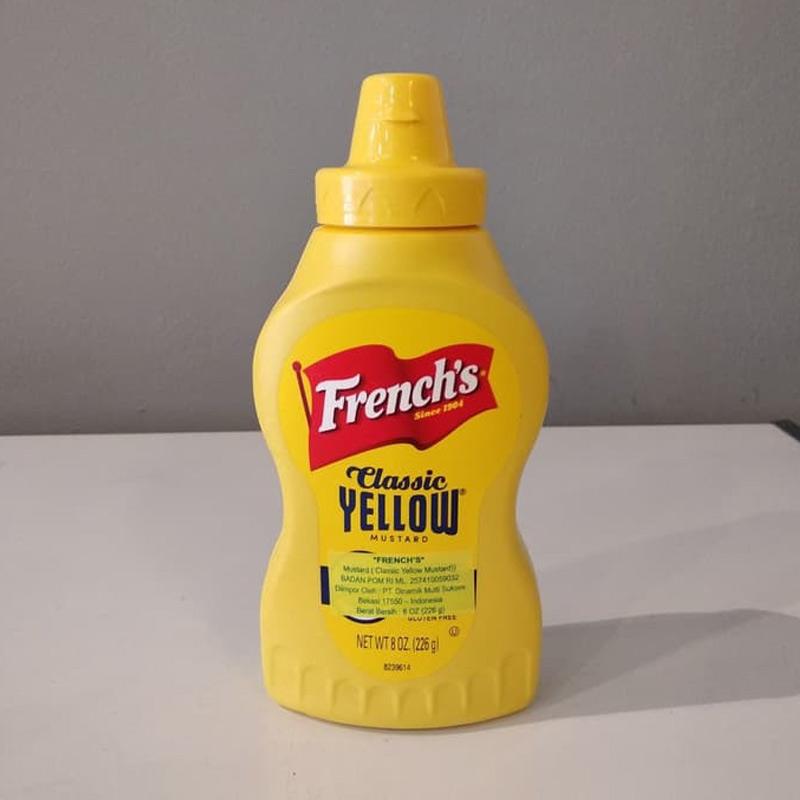 Jual French's Classic Yellow Mustard [226 G/ Botol] Di Seller ...