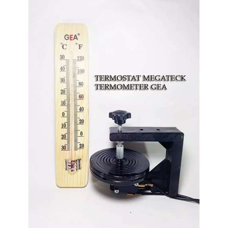 Jual RECOMMEND paket termostat kapsul megatek dan termometer kayu ...