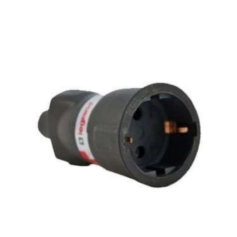 Jual Socket Legrand Rubber Black 2P+E - 50197 Stop Kontak Mobile Karet ...