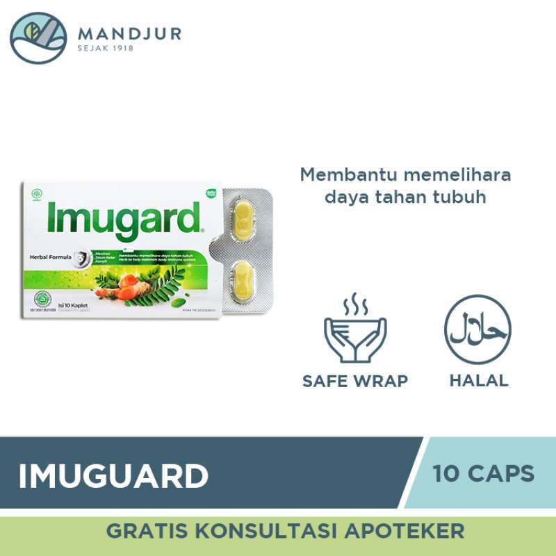 Jual Imugard 10 Kaplet - Multivitamin Dan Daya Tahan Tubuh Di Seller ...