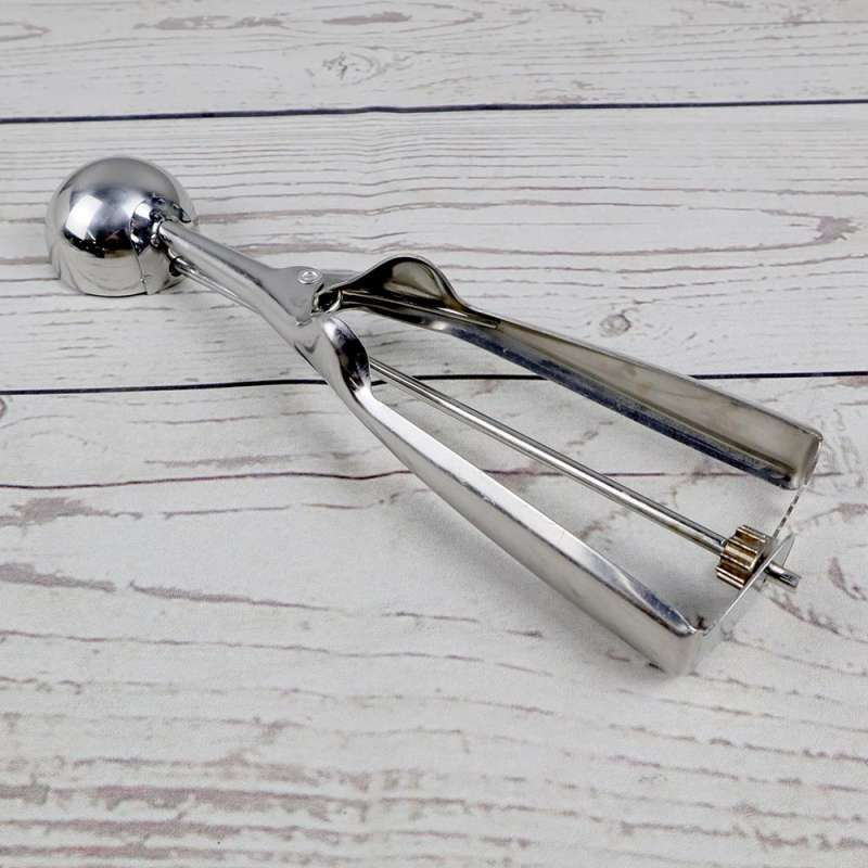 Jual Scoop Ice Cream Skop Scop Es krim 4 cm Stainless Sekop Sendok Es ...