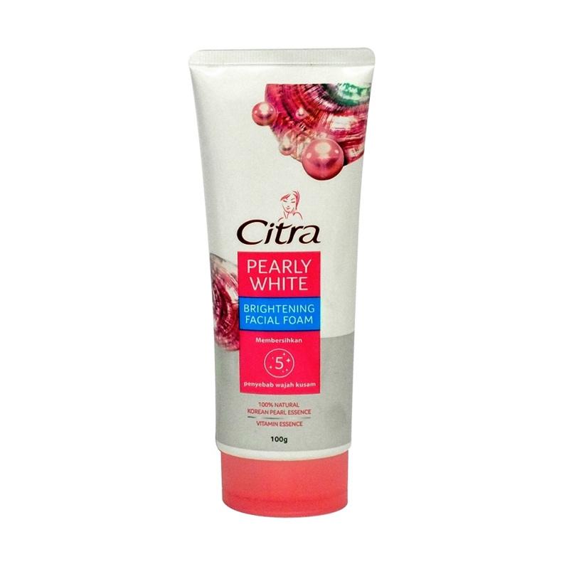 Jual CITRA Brightening Pearly White Face Wash [100 g/ Kemasan Botol] di ...