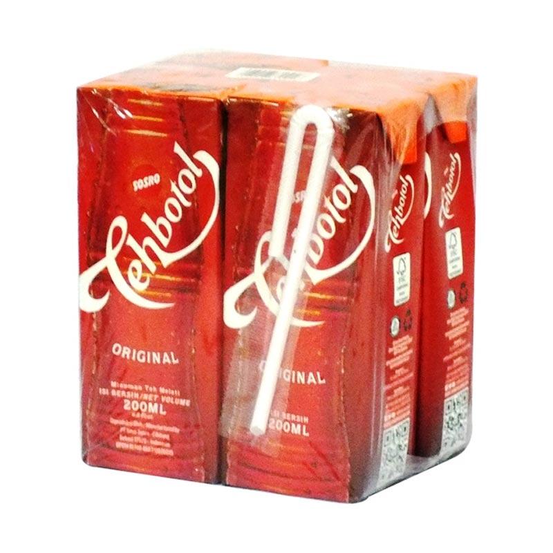 Jual TEH BOTOL Original Minuman Teh [200 mL/ 4 pcs/ Kemasan Kotak] di ...