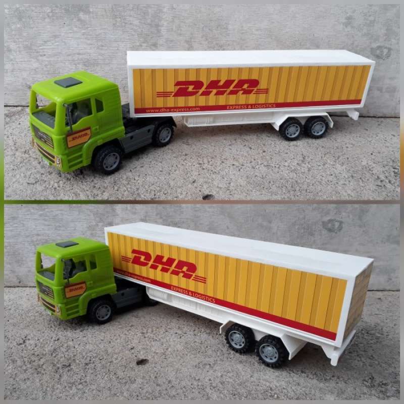 Jual Mainan Truk Kontainer - Mobil Trailer Anak Edukatif Container ...