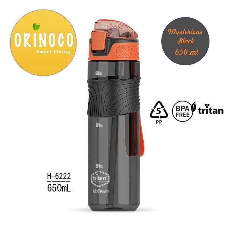 Promo Orinoco Botol Minum Sport Bottle H-6222 Premium Plastik Tritan ...