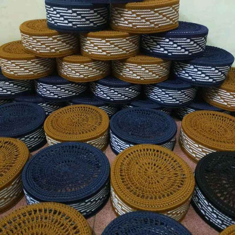 Jual Kopyah Rajut Peci Rajut Nilon Motif Taliban Handmade 100% Dewasa ...