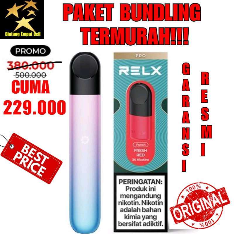 Jual RELX Infinity Bundling Device Black - - Ludou Ice di Seller ...