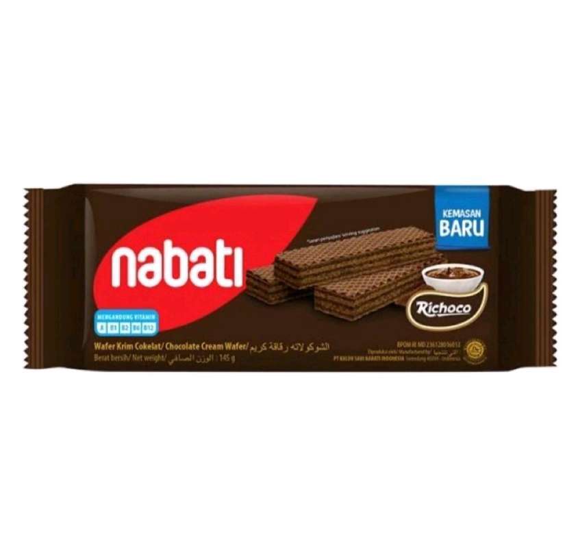 Jual Richeese Nabati Wafer Aneka Variant Cheese,Coklat, Susu Kemasan 127Gr - Cokelat di Seller ...