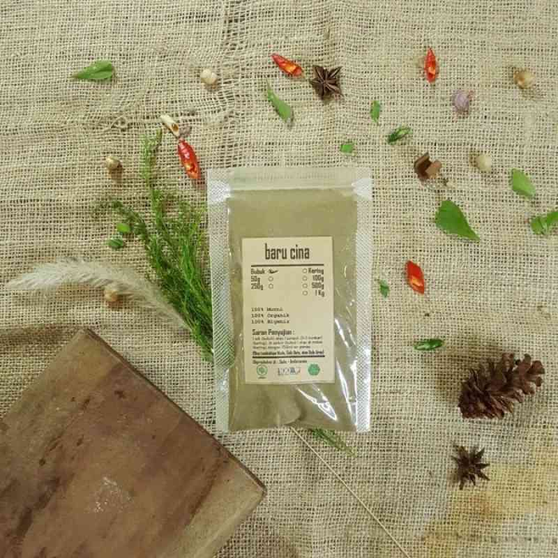 Jual DAUN BARU CINA / Mugwort BUBUK 1 KG - Artemisia Vulgaris - MURNI ...