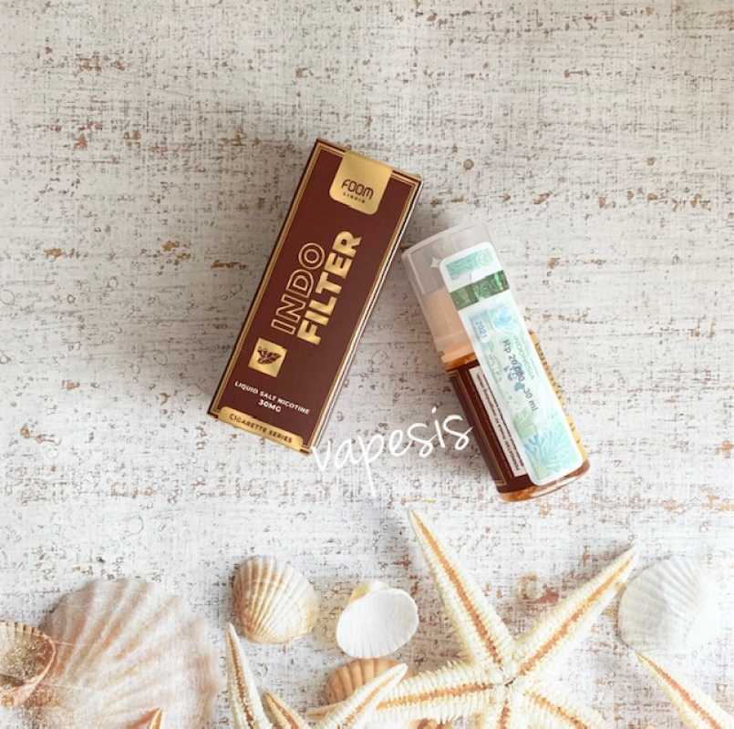 Promo Foom Indo Filter 30mg 30ml Saltnic Salt Nic Liquid Vape Pod ...