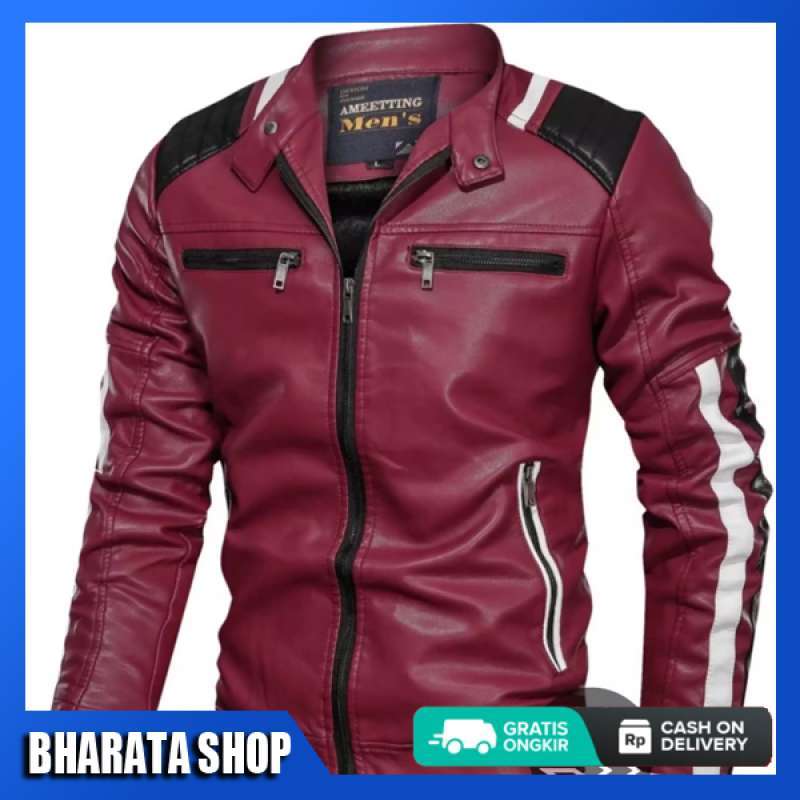 Jual JAKET KULIT OSCAR COMBI PRIA MOTOR TURING OUTDOOR SEMI TERBARU ...