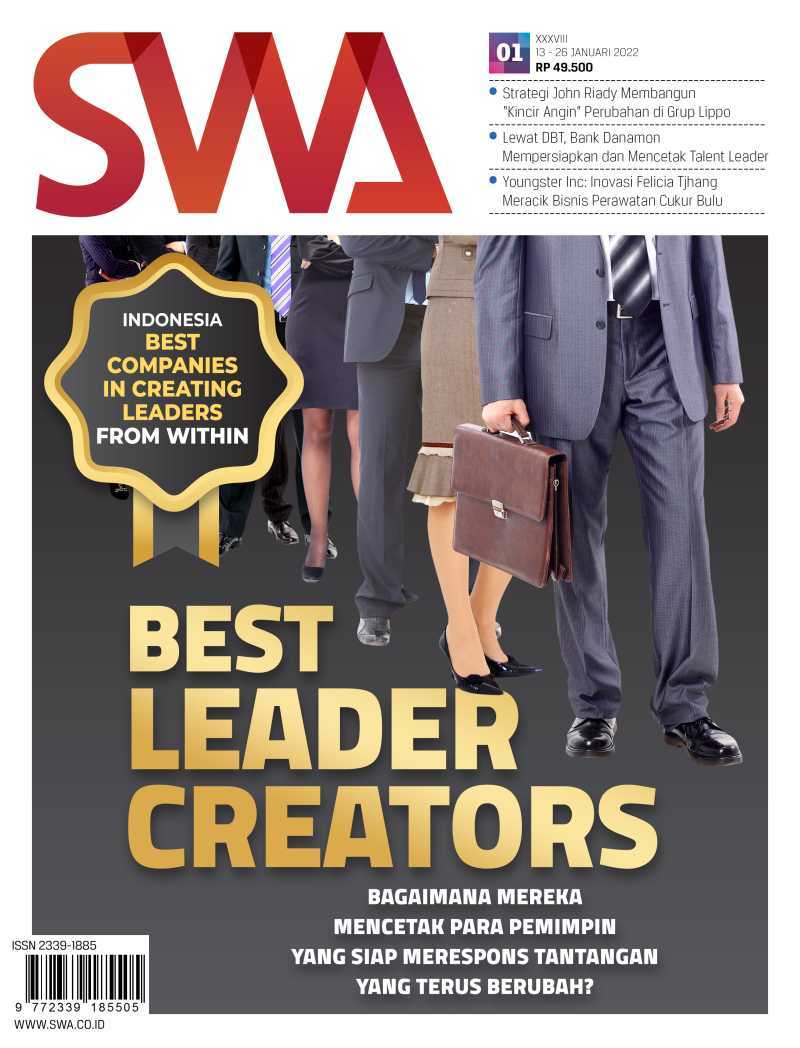 Promo majalah SWA edisi 01/2022 best leader Creators Diskon 10% di Seller Swa Media Group ...