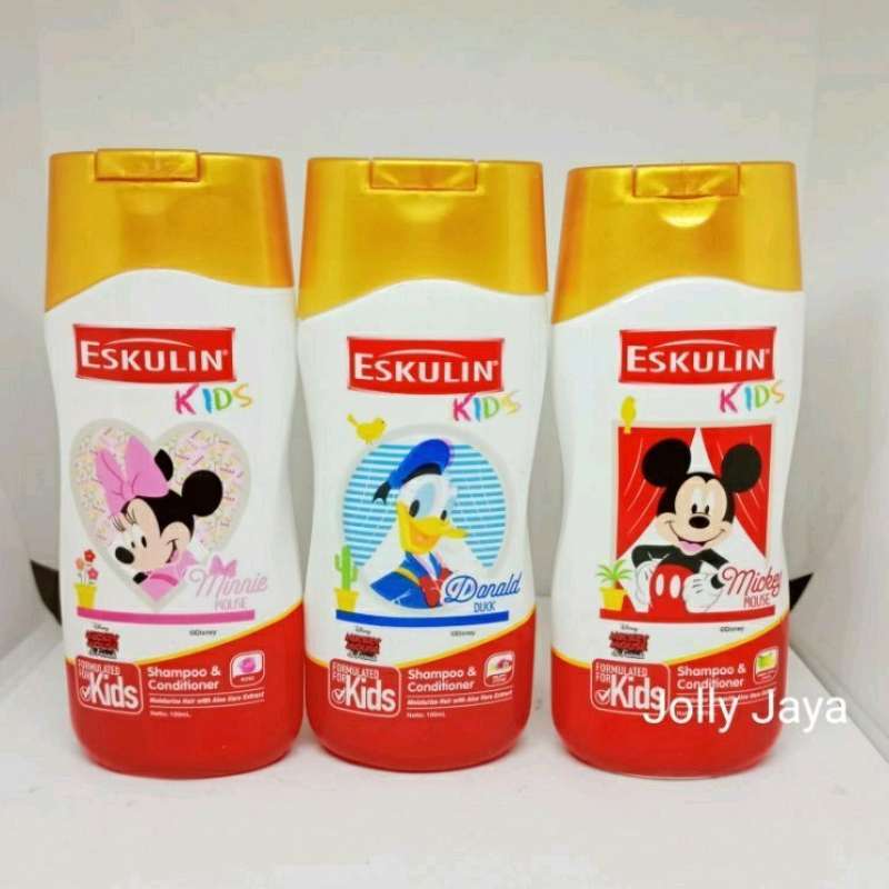 Jual ESKULIN KIDS Shampoo & Conditioner [100 mL] di Seller Lotus_Jaya ...